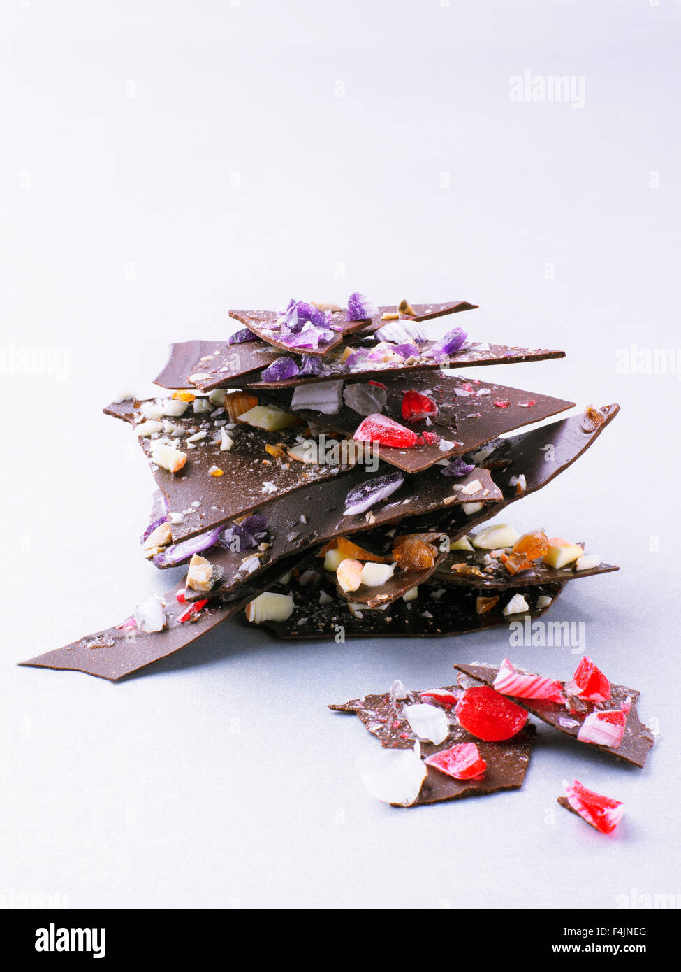 Stack of chocolate candies Stock Photo - Alamy