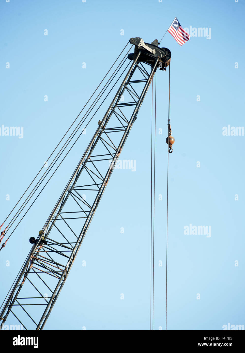 Mount Pleasant, South Carolina, USA. 17th Oct, 2015. An American flags ...