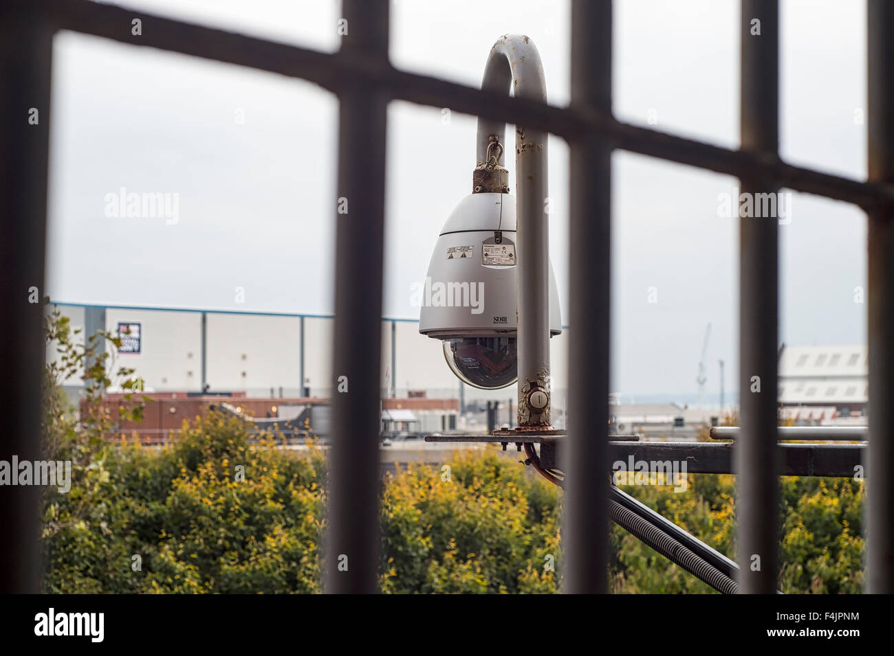 Cctv camera prison hi-res stock photography and images - Alamy