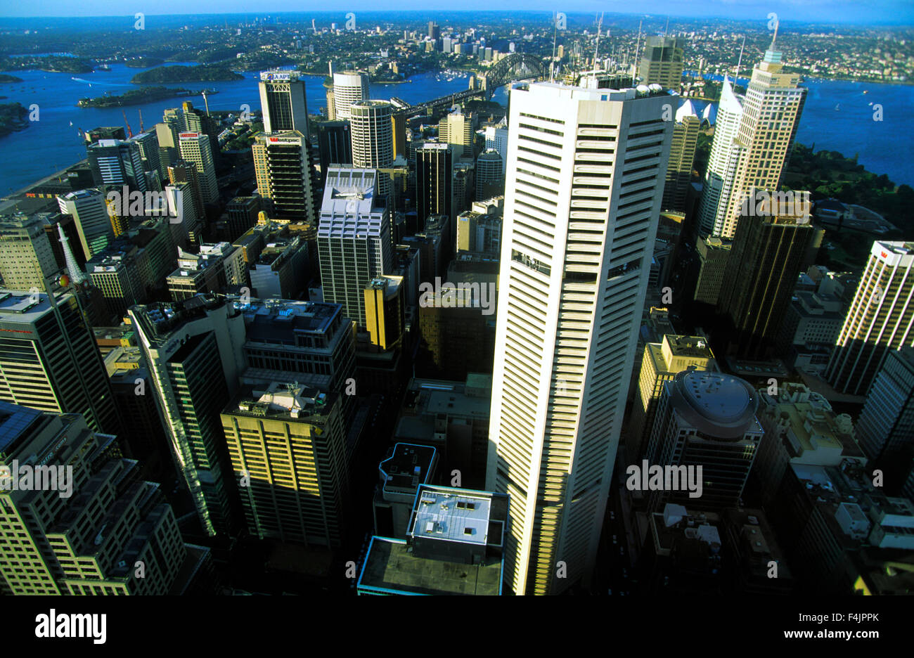 Cityscape, high angle view Stock Photo - Alamy