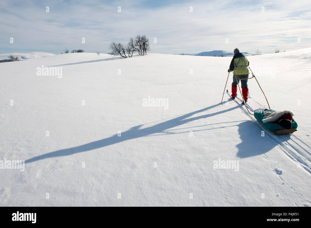 Sledge snow hi-res stock photography and images - Alamy