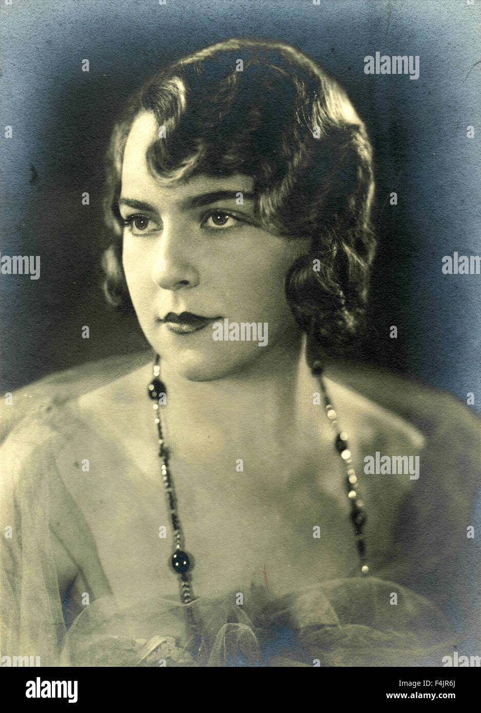 Portrait of an actress from the 1920s Stock Photo - Alamy