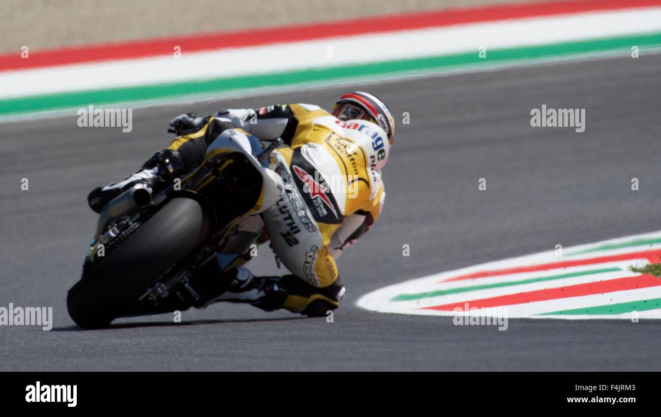 29th May 2015, Mugello Circuit, Italy. Thomas Luthi during free ...