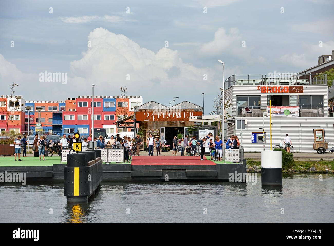 NDSM wharf in Amsterdam North Netherlands Ferry ( IJveer ) Amsterdam IJ ...