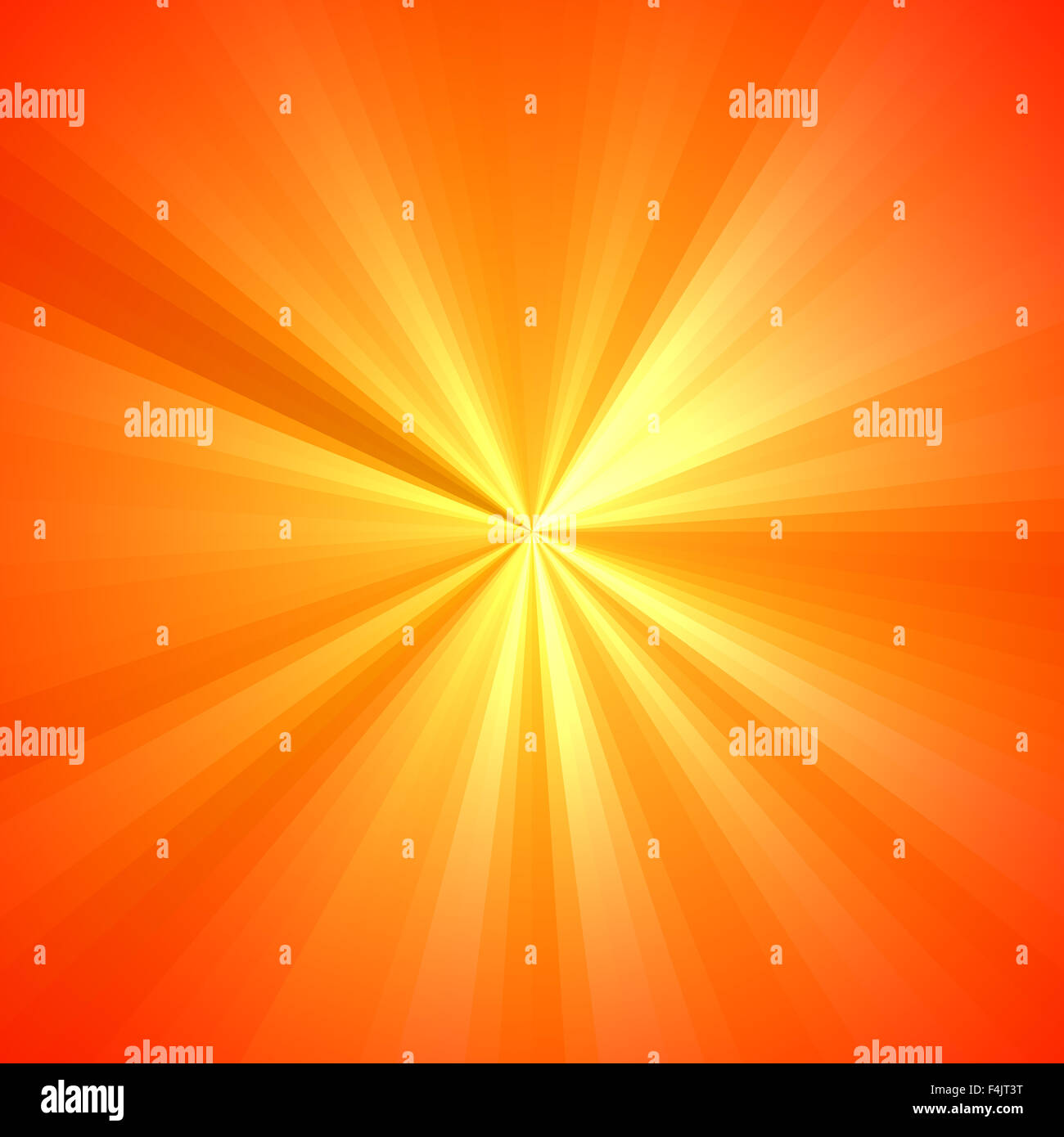 2D rendered image with sunburst rays effect Stock Photo - Alamy