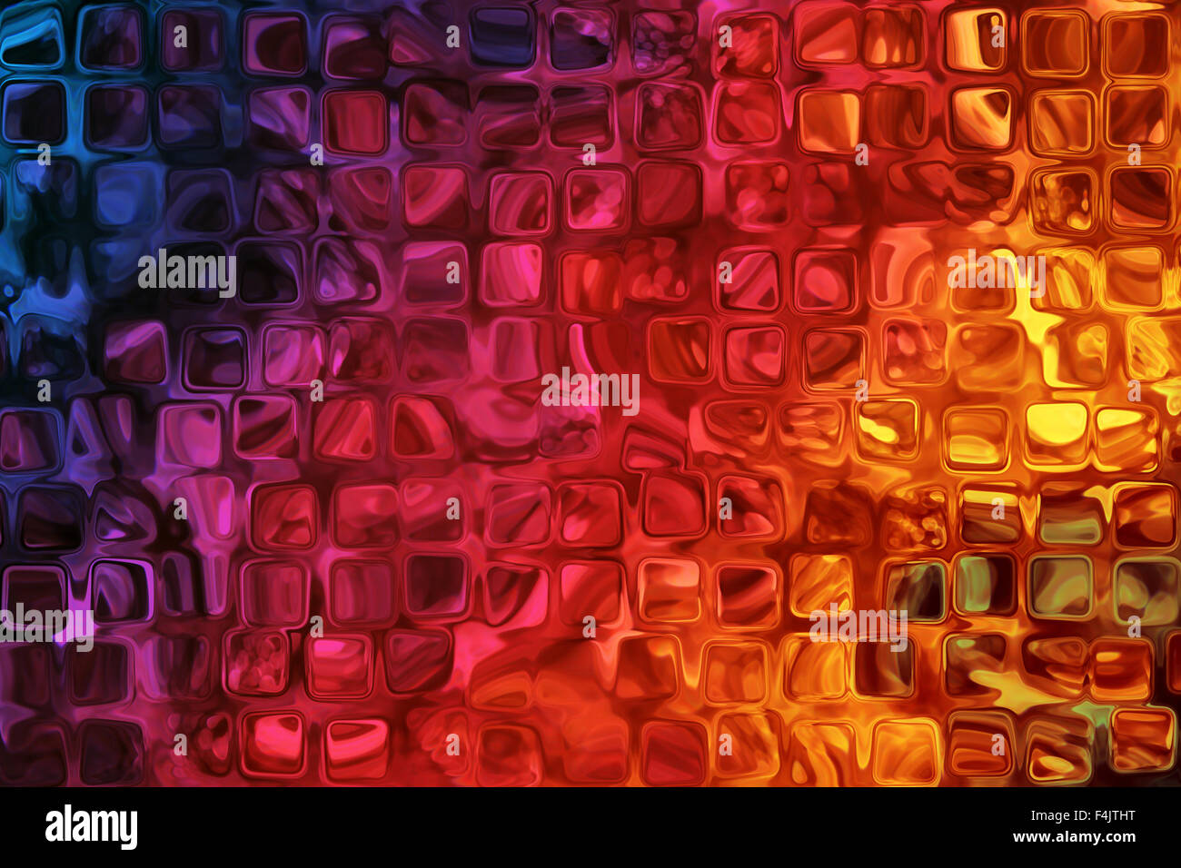 2D rendered image with bumpy glass effect Stock Photo - Alamy