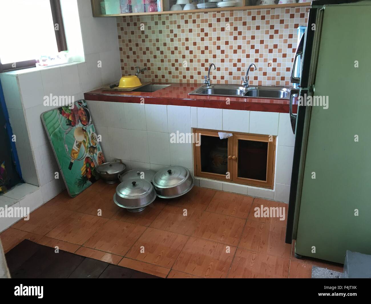 Pyongyang, North Korea. 12th Oct, 2015. Inside a farmer's apartment at ...