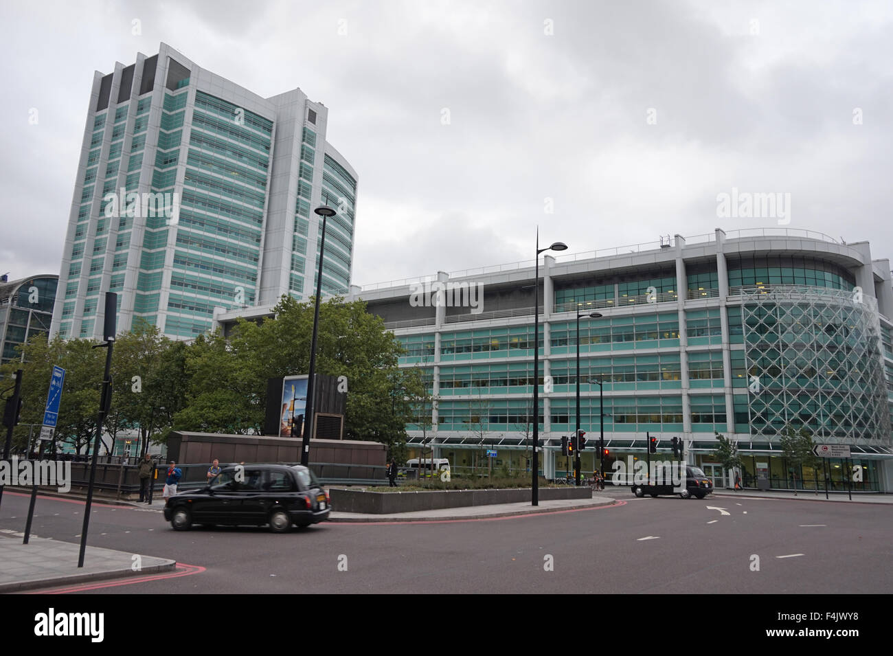 UCH - University College Hospital on Euston Road, London Stock Photo ...