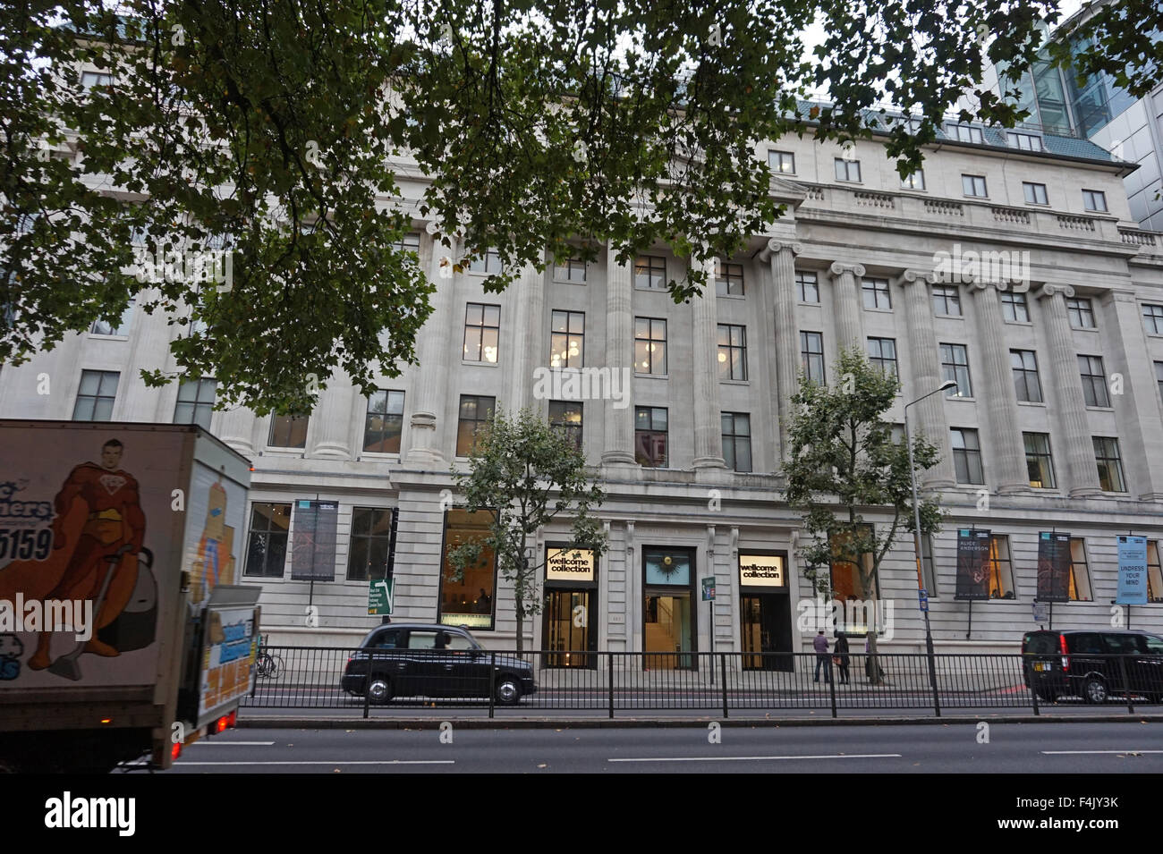 Wellcome Collection and Wellcome Library, Euston Road, London Stock ...