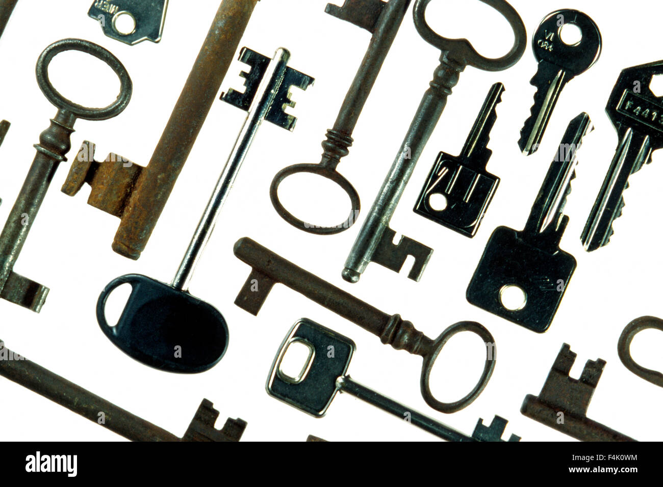 Old and New Keys Stock Photo - Alamy