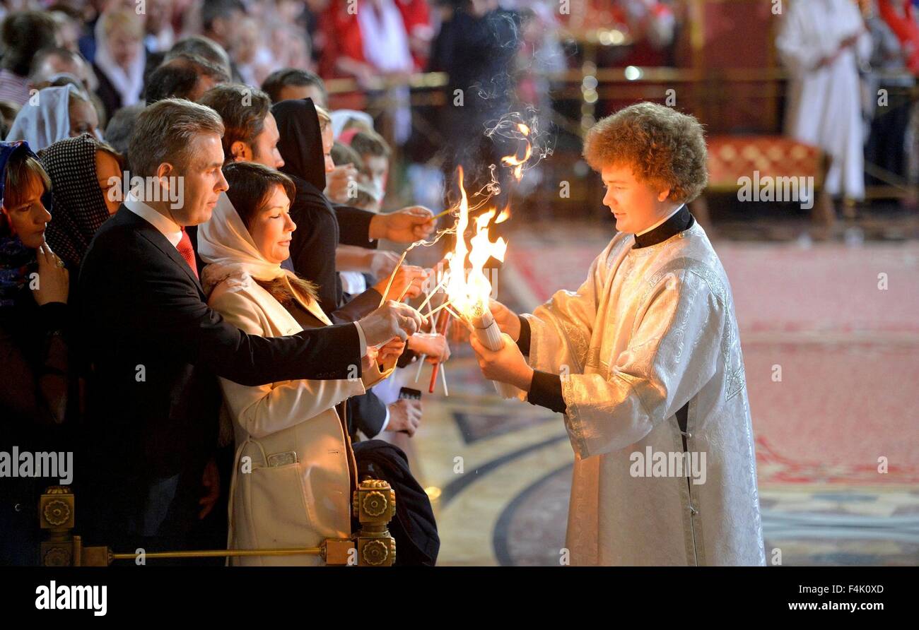 Russian orthodox service hi-res stock photography and images - Alamy