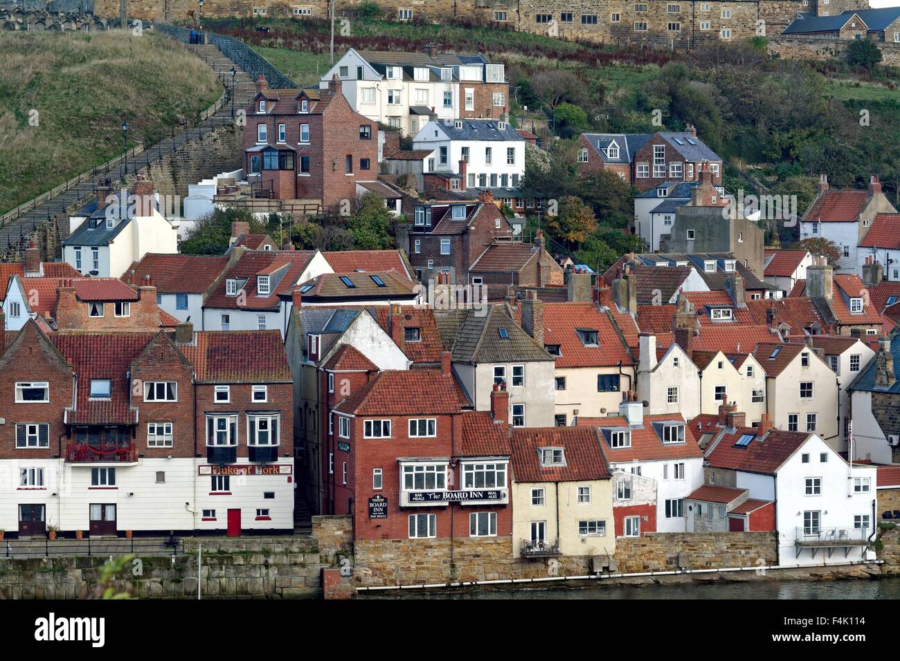 Whitby elevated view hi-res stock photography and images - Alamy