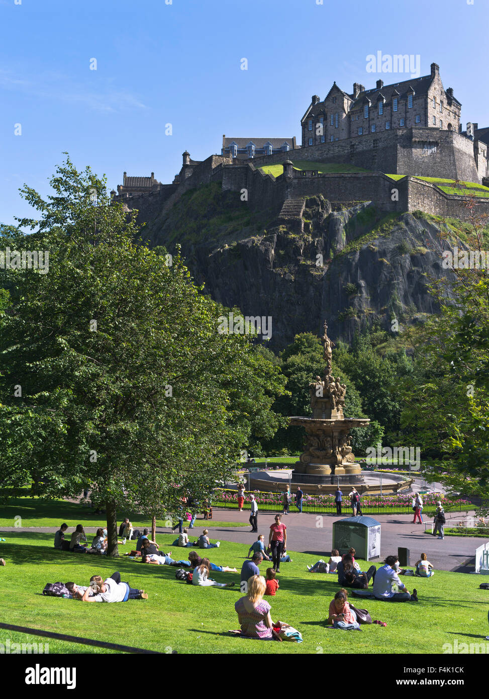 dh Princes Street Gardens PRINCES ST GARDENS EDINBURGH SCOTLAND Ross ...