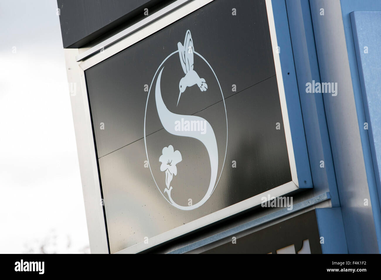 A logo sign outside of the headquarters of Mars Symbioscience in ...