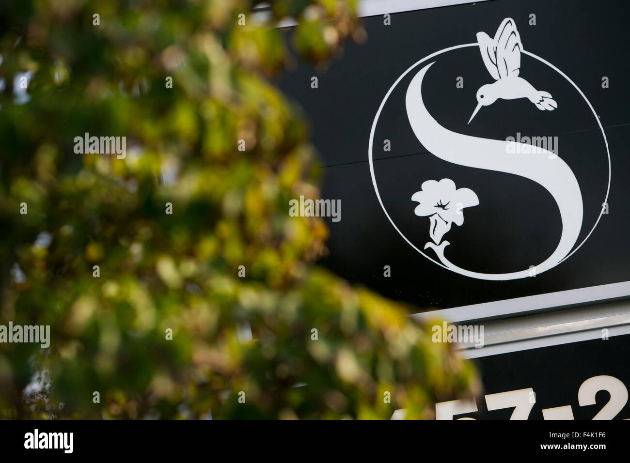 A logo sign outside of the headquarters of Mars Symbioscience in ...