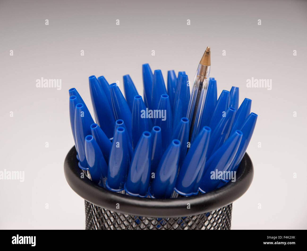 Bic crystal blue pens hi-res stock photography and images - Alamy