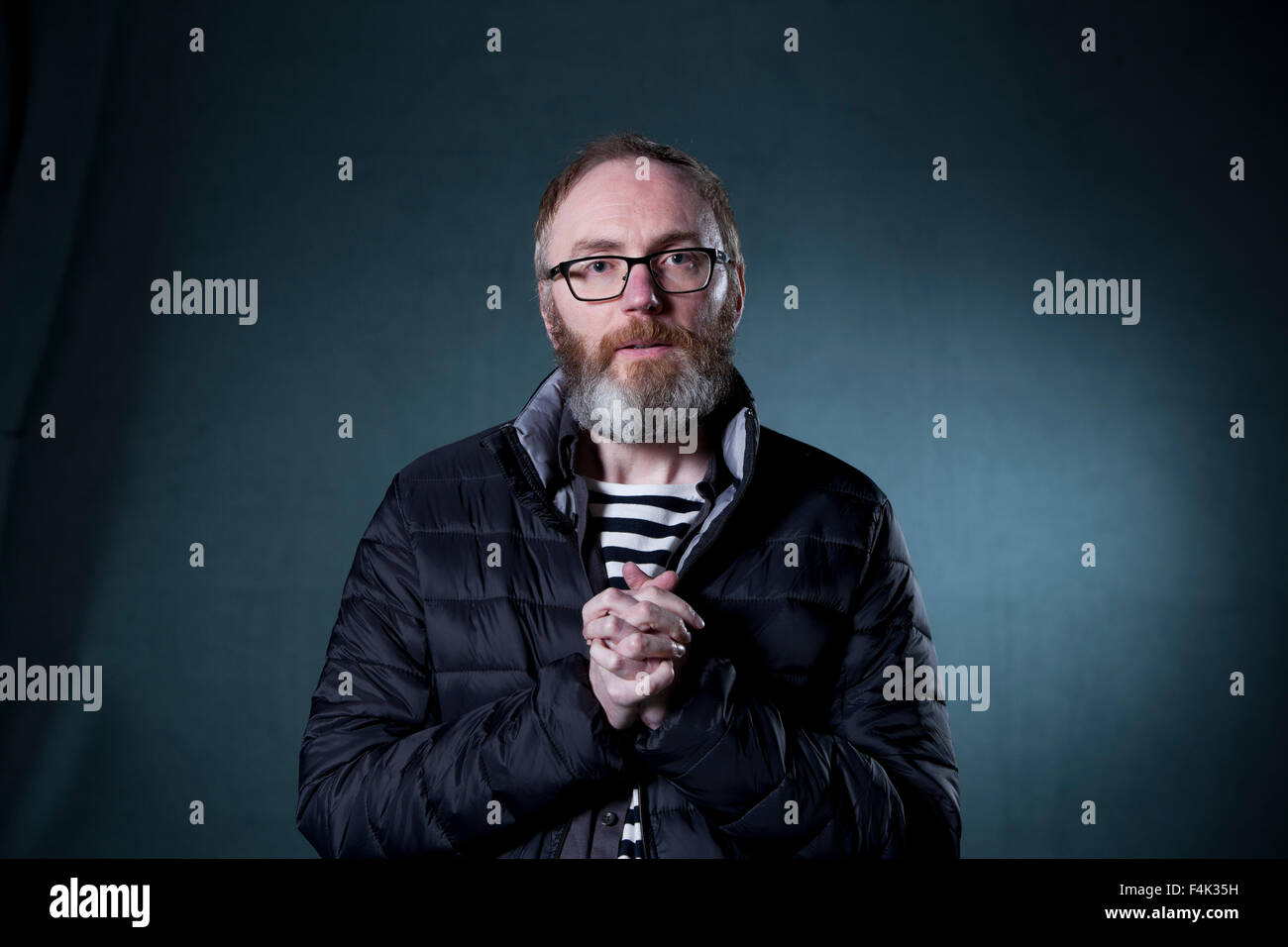 Stuart David, the Scottish musician, songwriter and novelist, at the ...