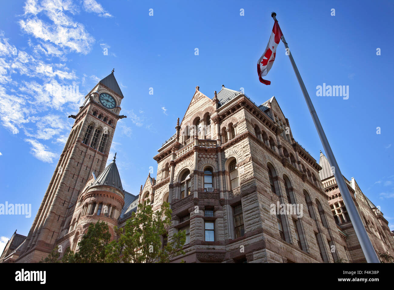 Toronto Downtown urban city blue sky modern Stock Photo - Alamy