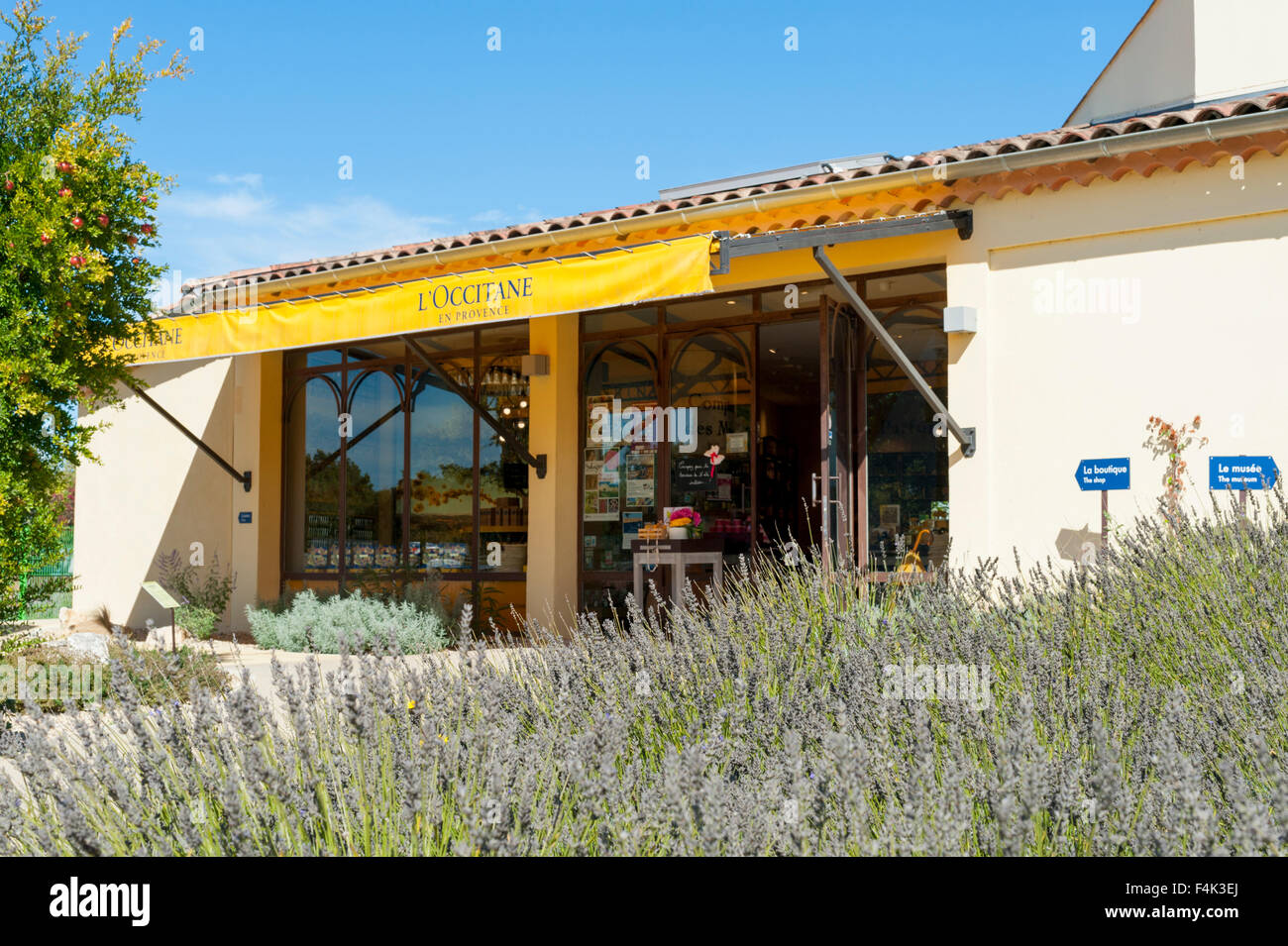 The headquarters and factory shop of the L'Occitane de Provence beauty ...