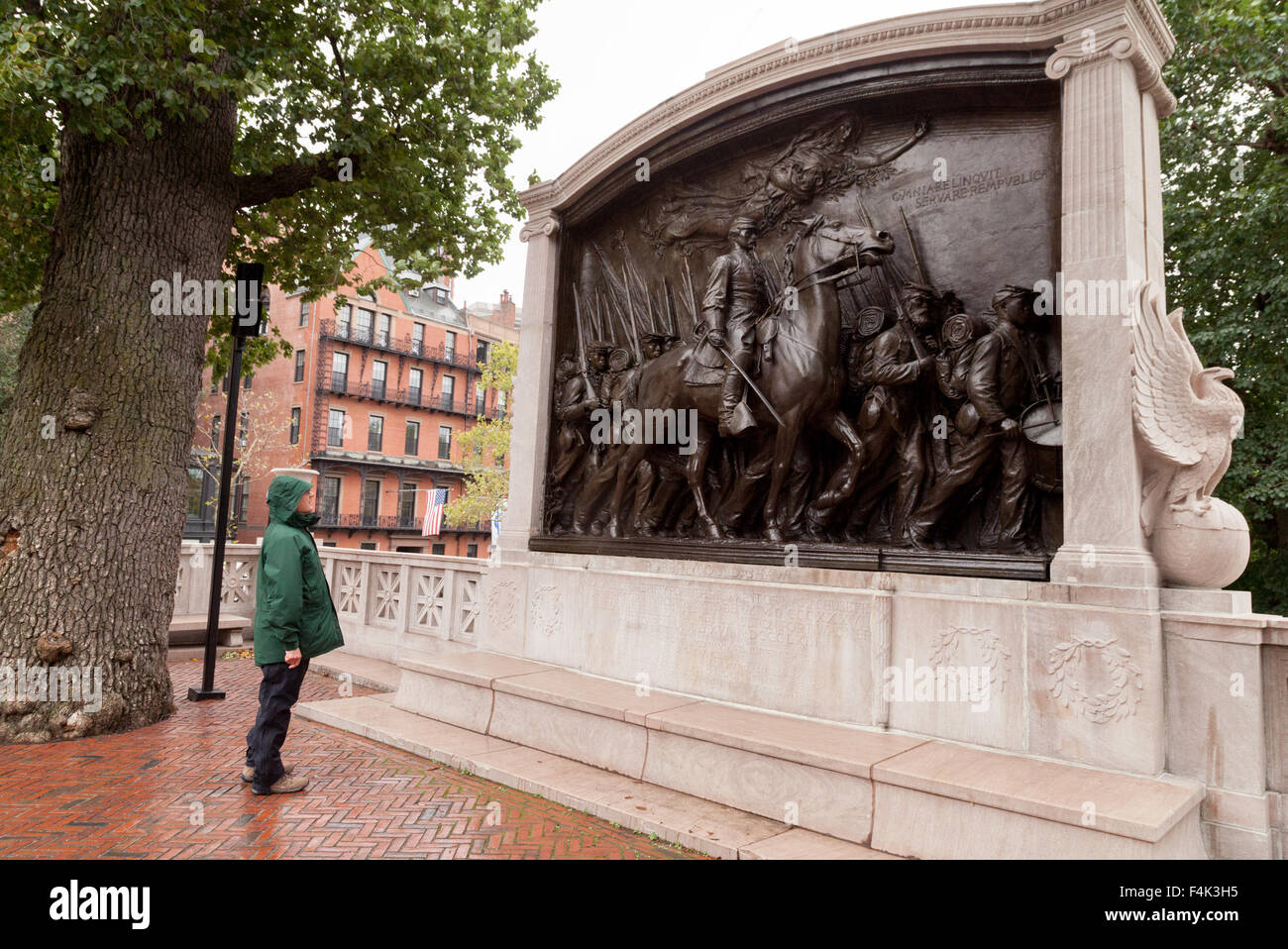 Robert gould shaw memorial hi-res stock photography and images - Alamy