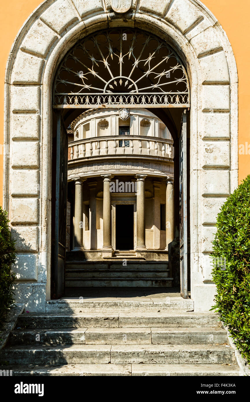 Tempietto rome hi-res stock photography and images - Alamy