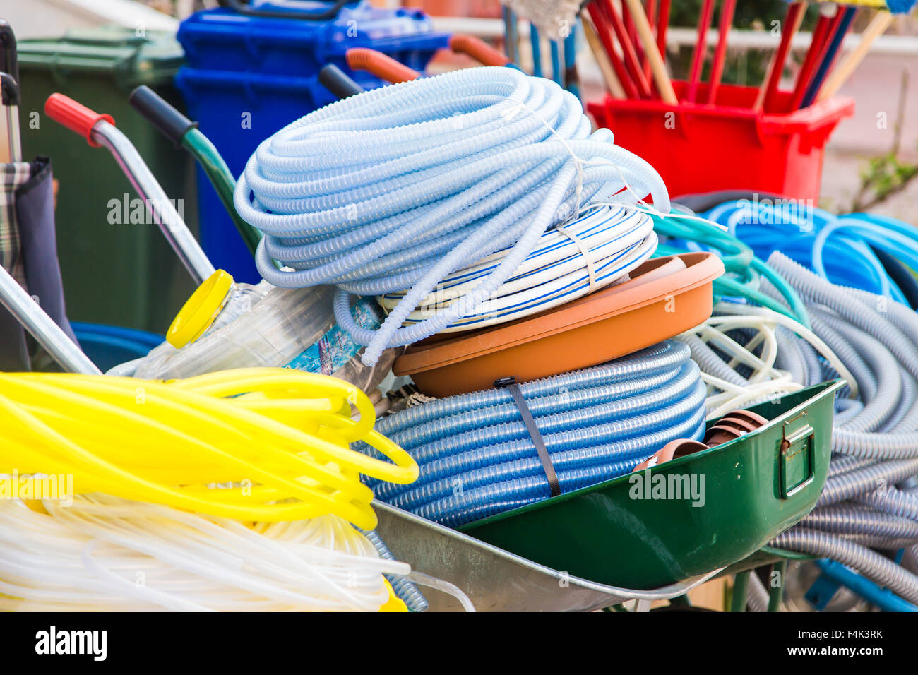 Rolled plastic conduit hi-res stock photography and images - Alamy