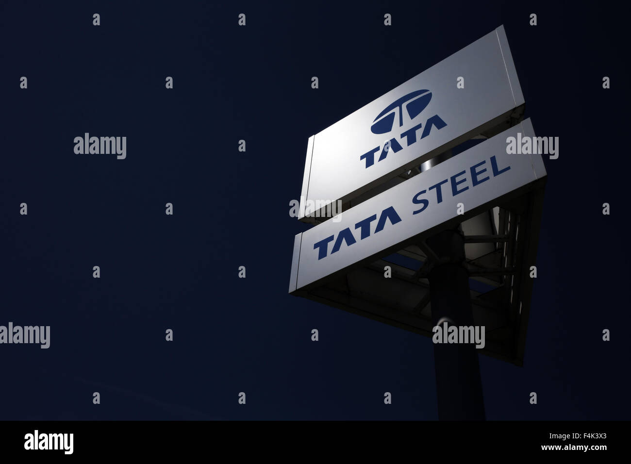 The Tata Steel plant at Hartlepool. UK Stock Photo - Alamy