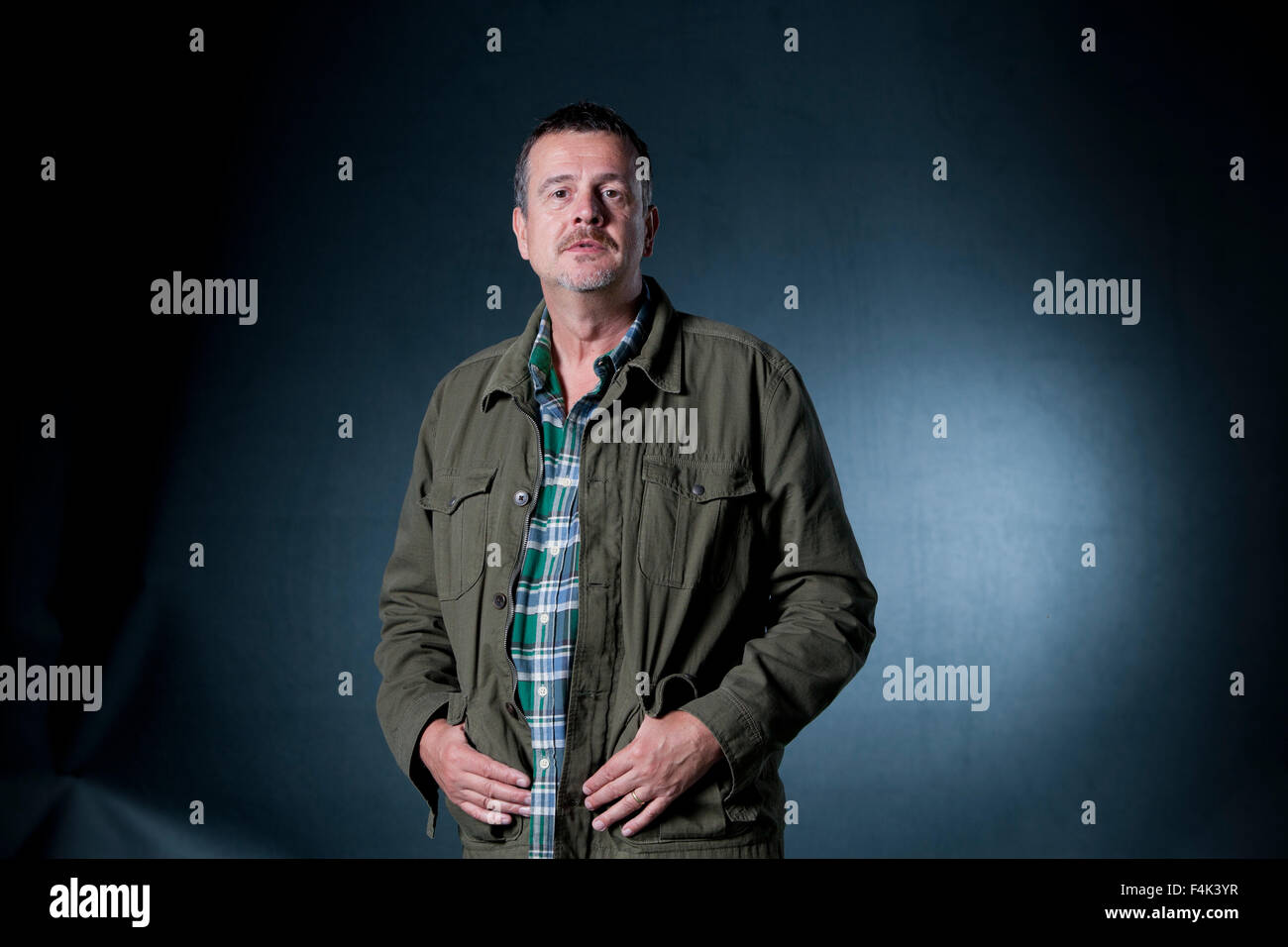 Mark Billingham, the English novelist and crime writer, at the ...