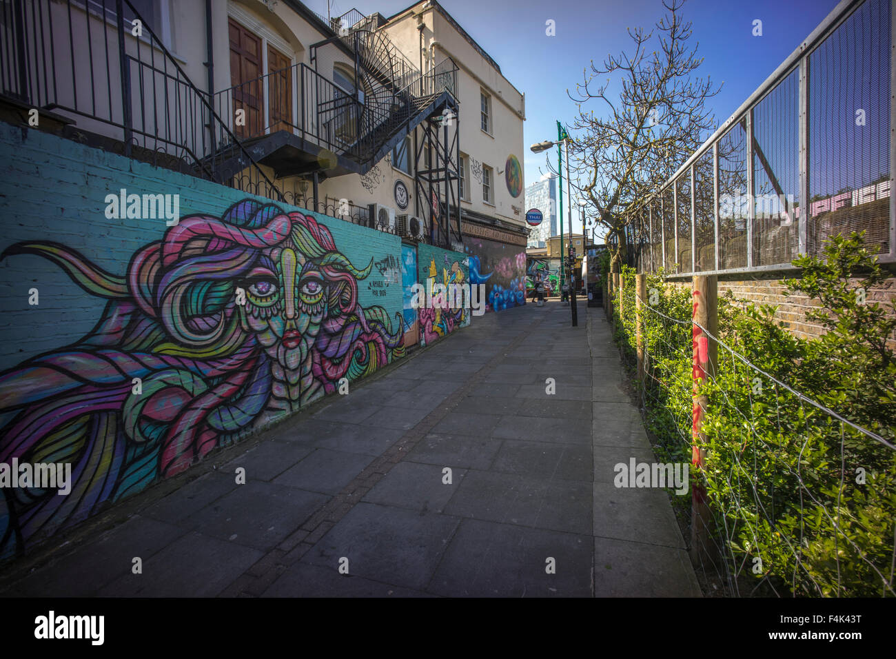 Pedley Street Brick Lane Spitalfields also known as Banglatown East ...