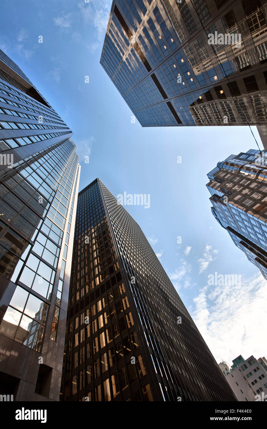 Toronto Downtown urban city blue sky modern Stock Photo - Alamy