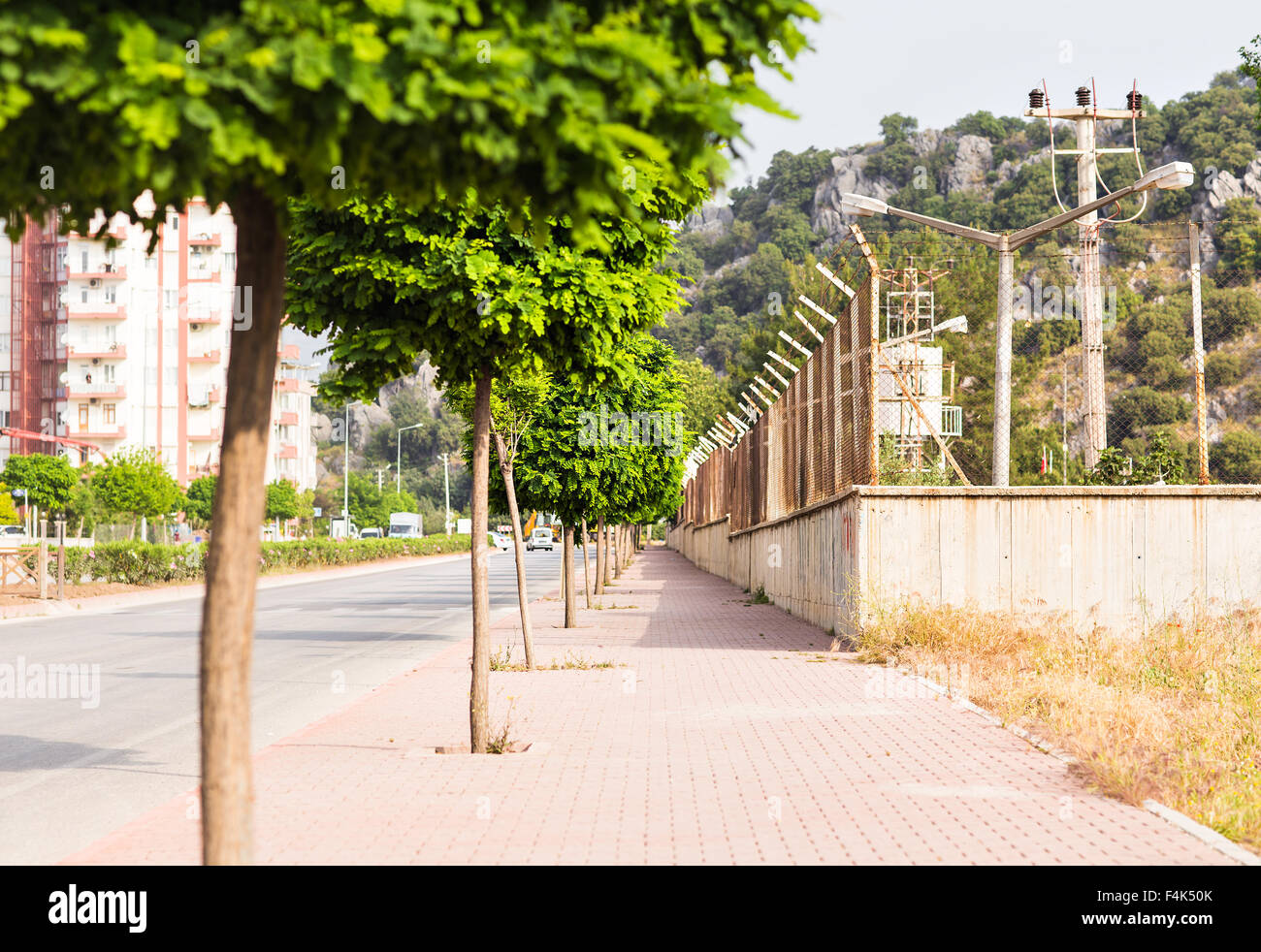 alley in Antalya Turkey Stock Photo - Alamy