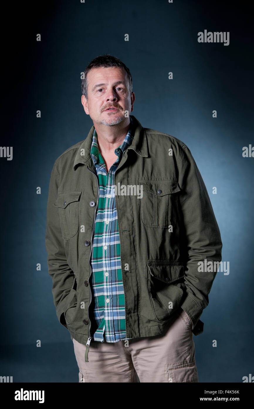 Mark Billingham, the English novelist and crime writer, at the ...