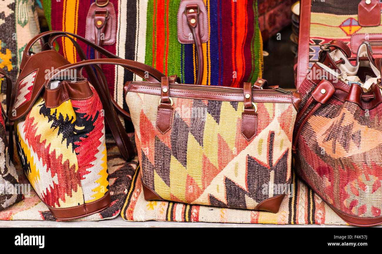 Traditional turkish handmade gift items, Istanbul bazaar Stock Photo ...