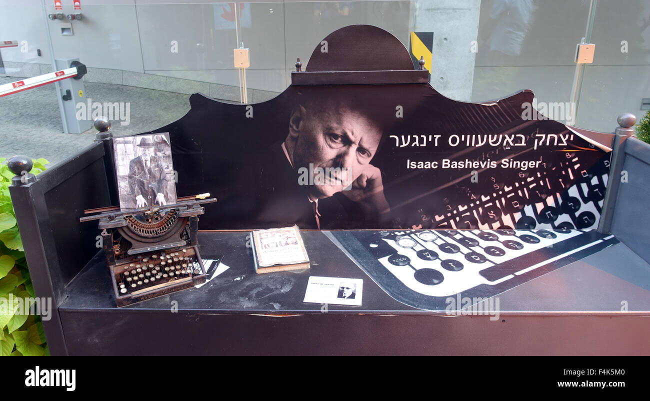 I.B. Singer Festival Warsaw Poland Stock Photo - Alamy