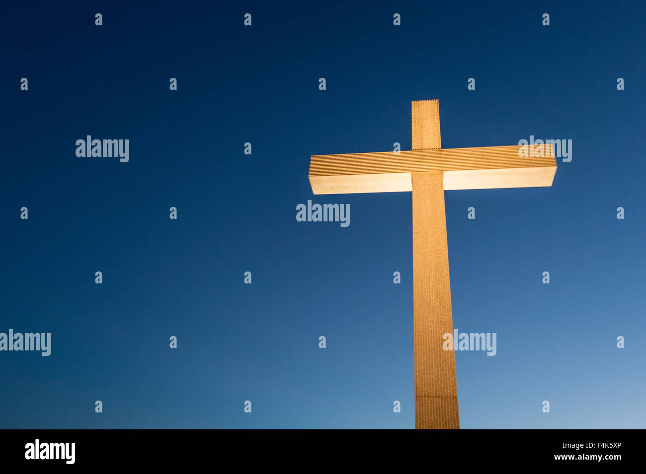 A Christian Cross in Pilsudski Square Stock Photo - Alamy