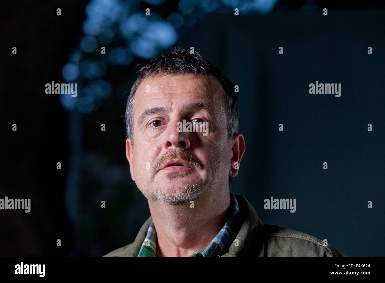 Mark Billingham, the English novelist and crime writer, at the ...