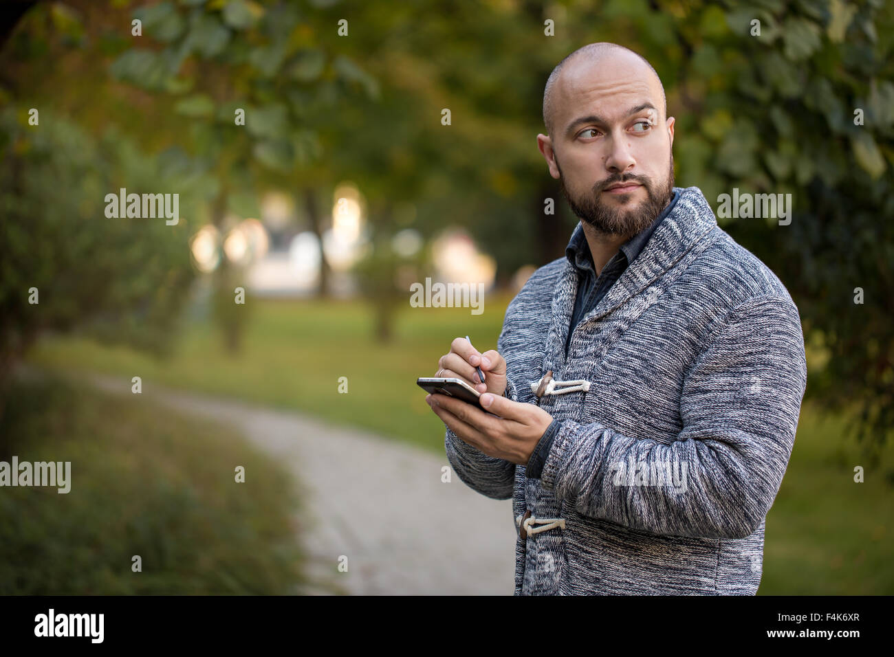 Young businesswoman hand using hi-res stock photography and images - Alamy