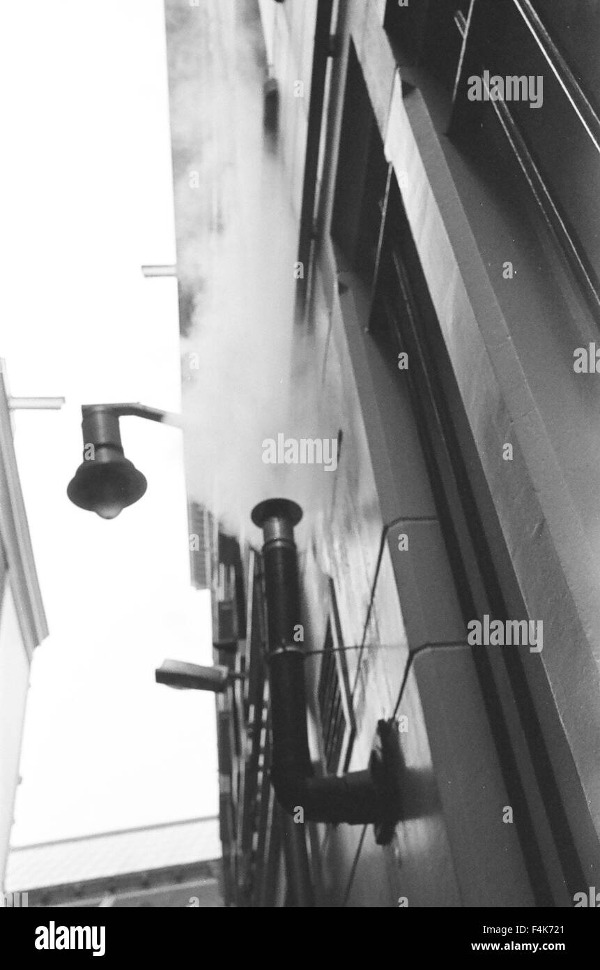 Pollution in the narrow streets of Amsterdam Stock Photo - Alamy