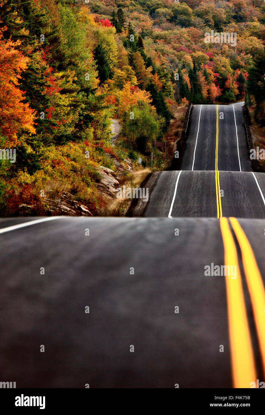 Algonquin Park Muskoka Ontario fall autumn colors Stock Photo - Alamy