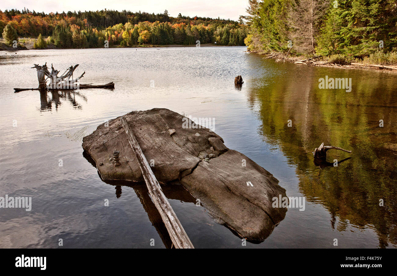 Algonquin Park Muskoka Ontario fall autumn colors Stock Photo - Alamy