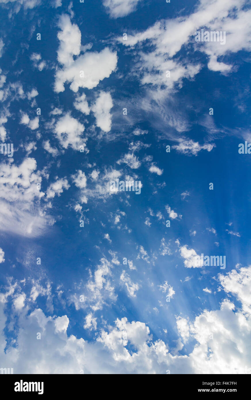 Beautiful sky rays sun hi-res stock photography and images - Alamy