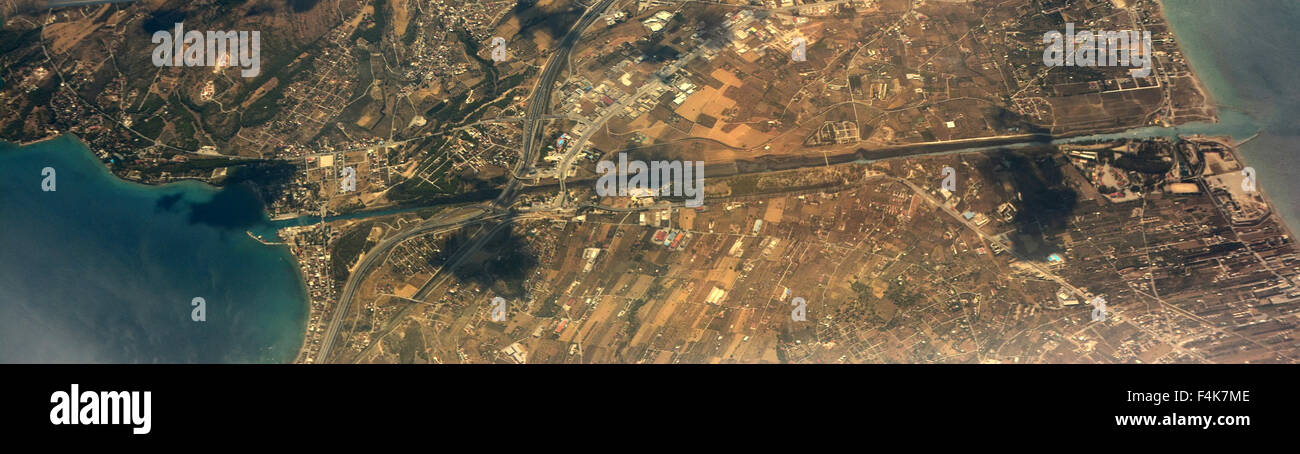 Map of corinth hi-res stock photography and images - Alamy