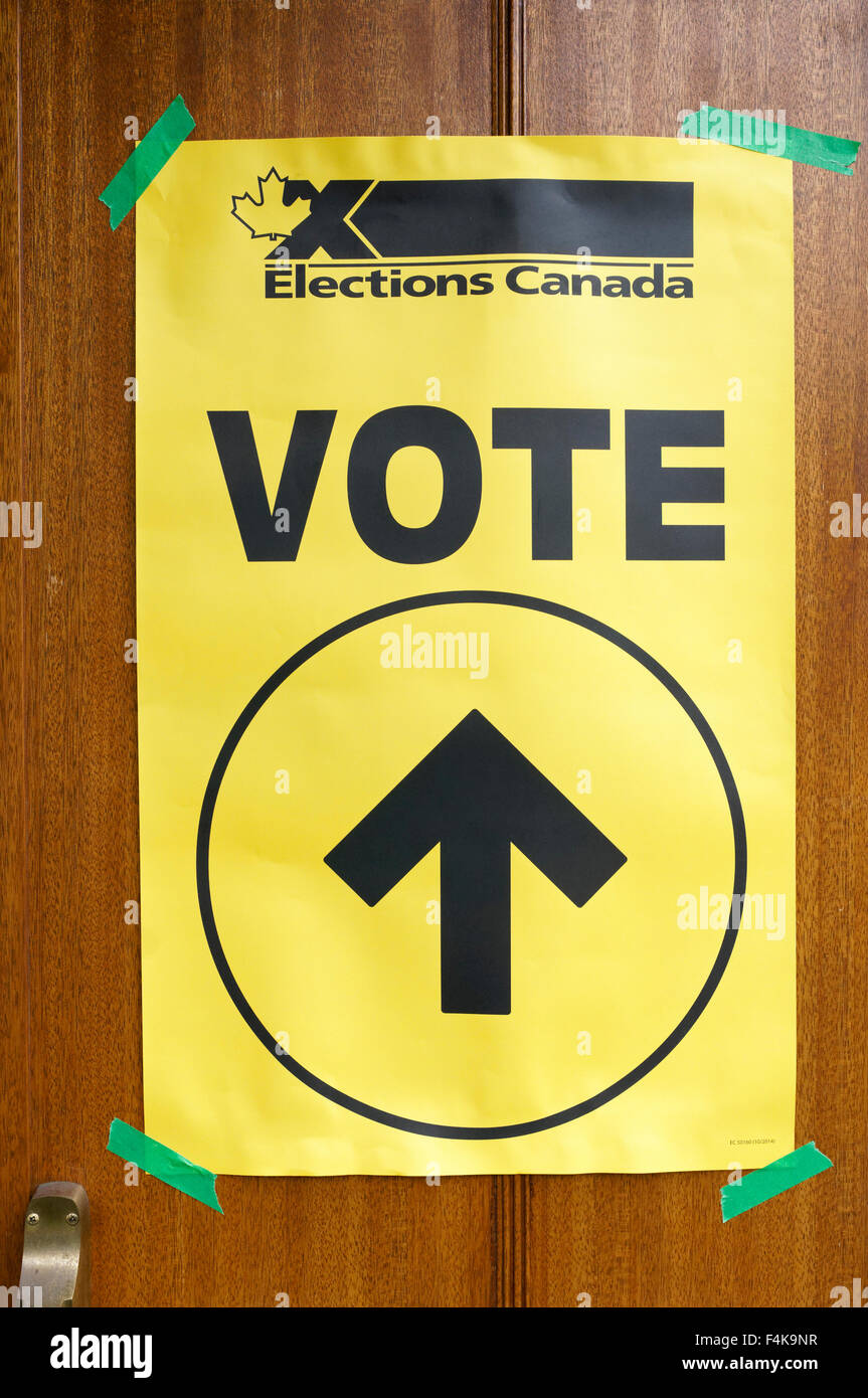 Canada election signs hi-res stock photography and images - Alamy