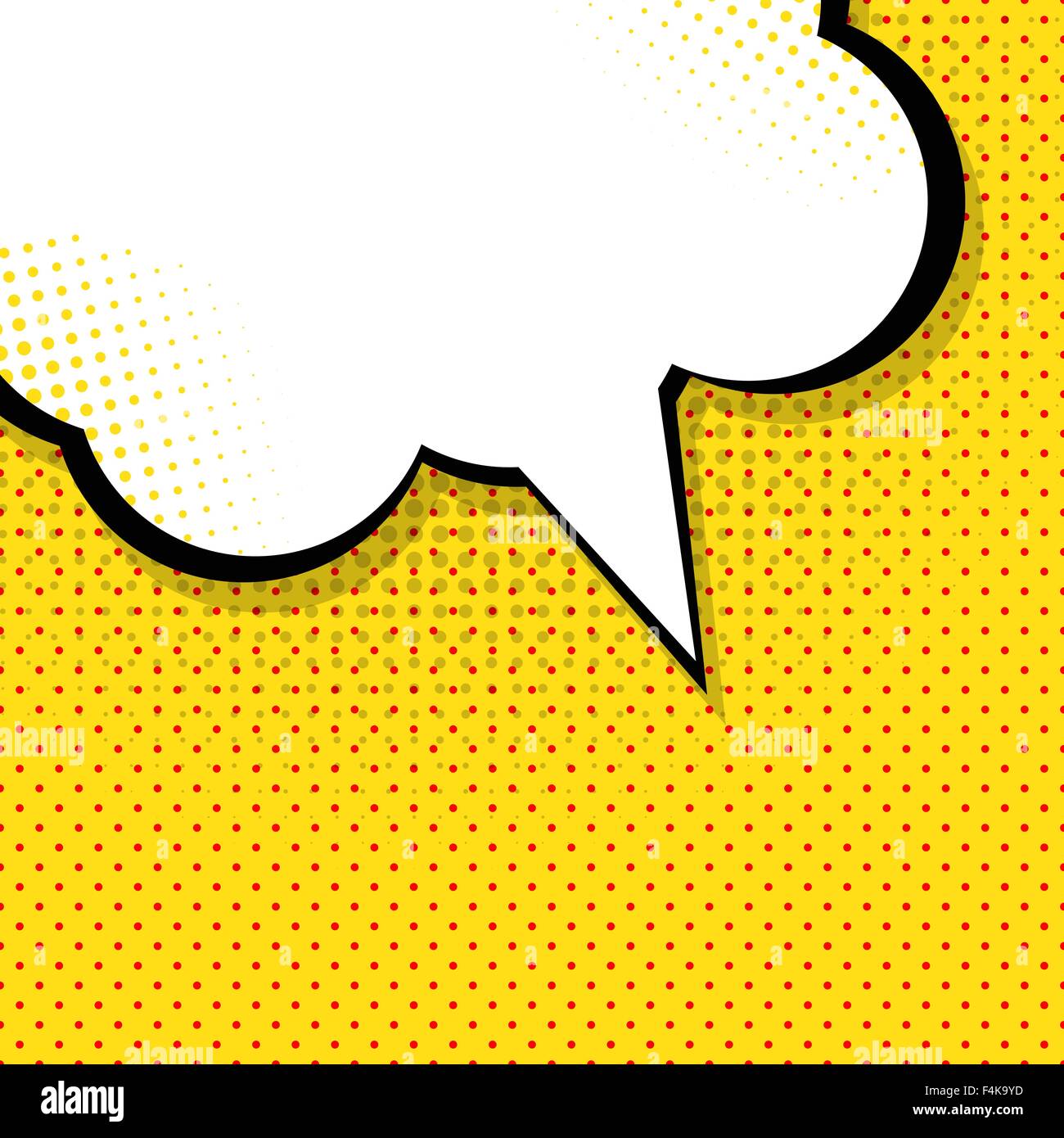 Speech Bubble Pop Art Background Vector Stock Vector Image & Art - Alamy