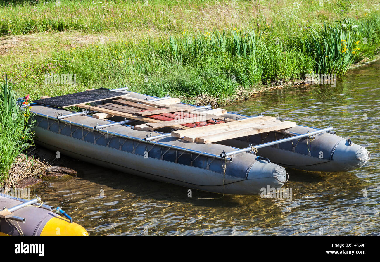 Rowing catamaran hi-res stock photography and images - Alamy