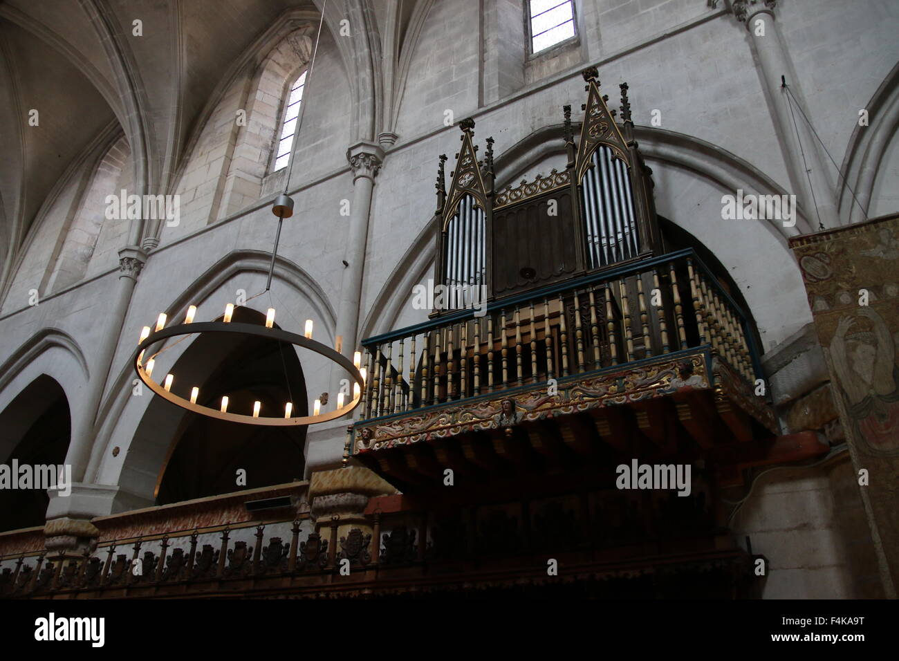 Old gothic church organ hi-res stock photography and images - Alamy