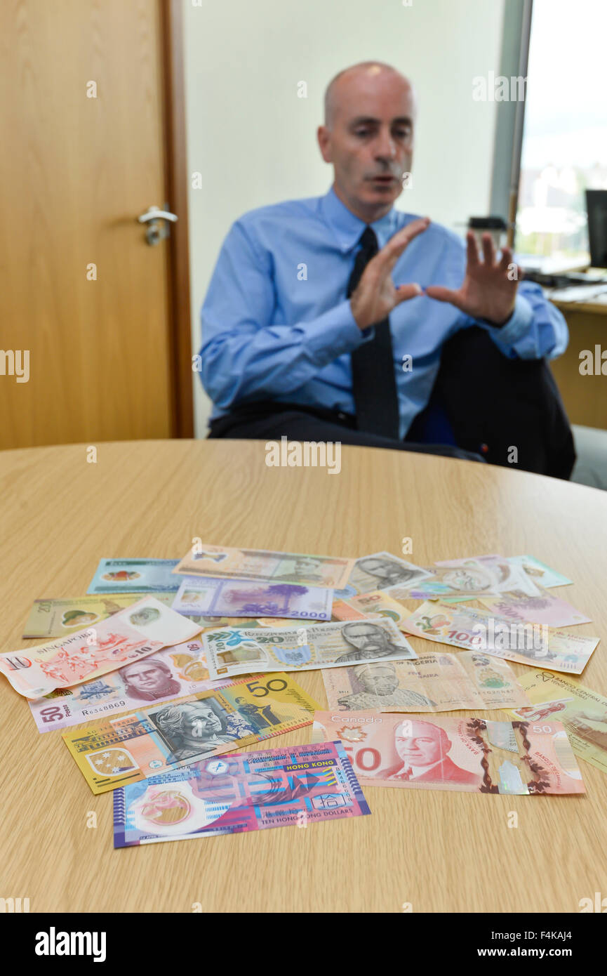 Innovia Films Chief Executive Officer ( CEO ) Mark Robertshaw. Polymer ...