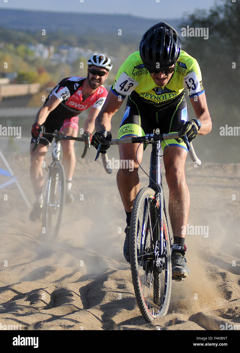 Boulder, Colorado, USA. 17th Oct, 2015. Men's elite cyclist, Josh Allen ...