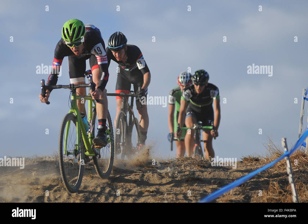 Boulder, Colorado, USA. 17th Oct, 2015. Men's elite cyclist, Tim Allen ...
