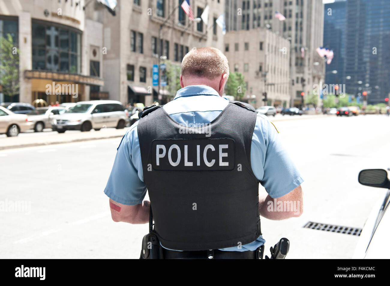 Chicago police policeman hi-res stock photography and images - Alamy